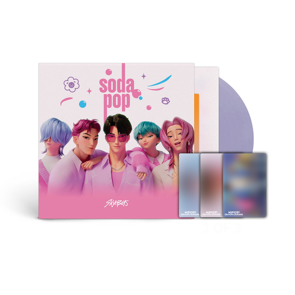 Soda Pop 7" Vinyl - Artist: Saja Boys (Andrew Choi, Neckwav, Danny Chu ...