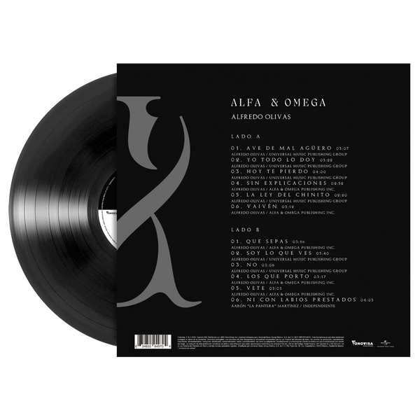 ALFA & OMEGA 1LP Vinyl - uDiscover Store MX